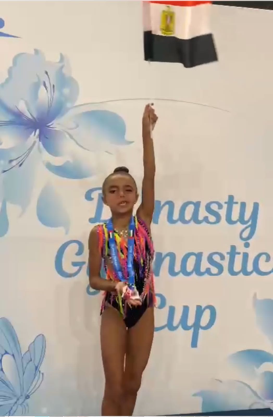 Aisha won the 3rd place in dynasty international cup in Dubai – NLS